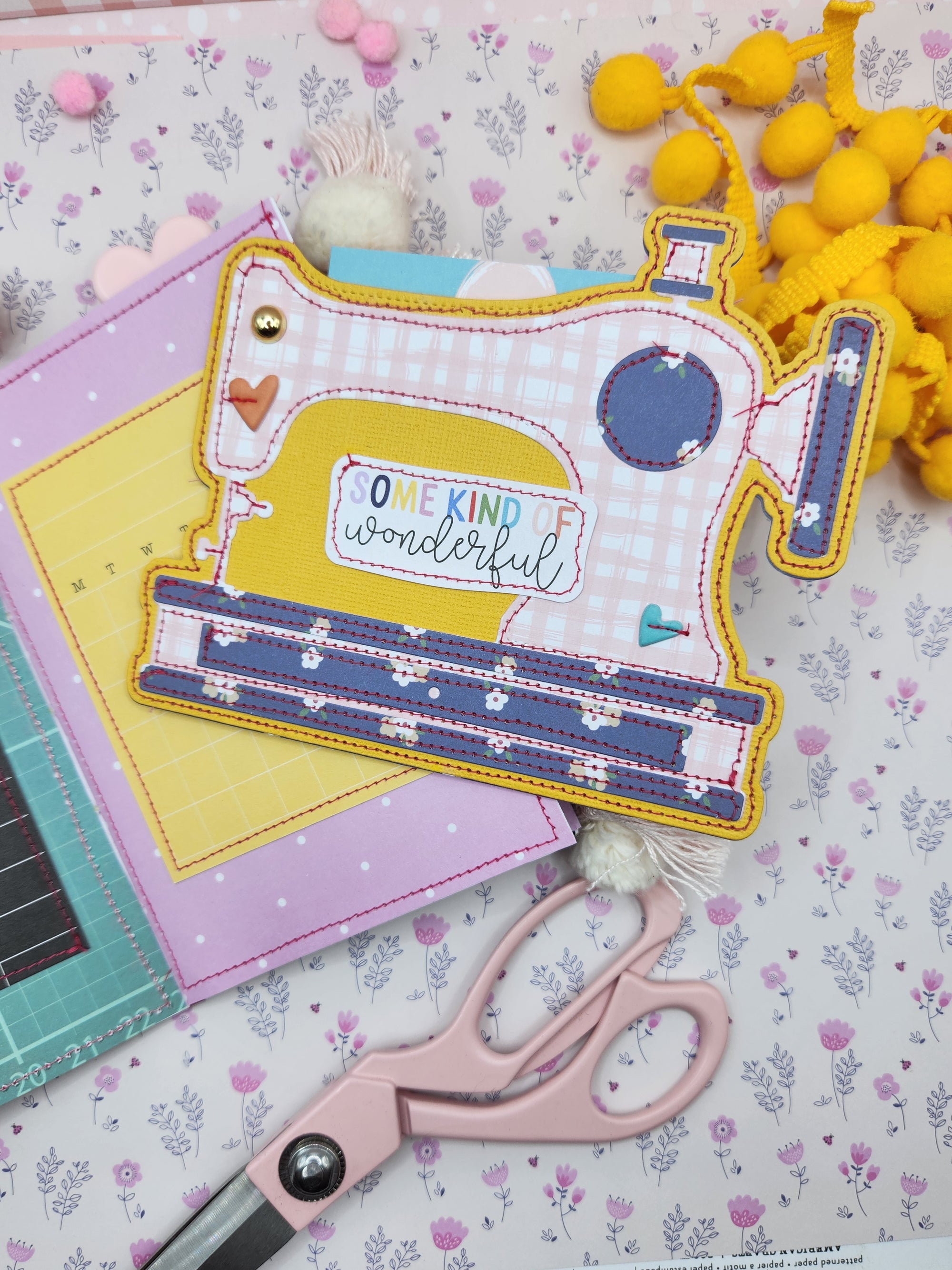 Sewing Mini Album| Scrap Diva Designs