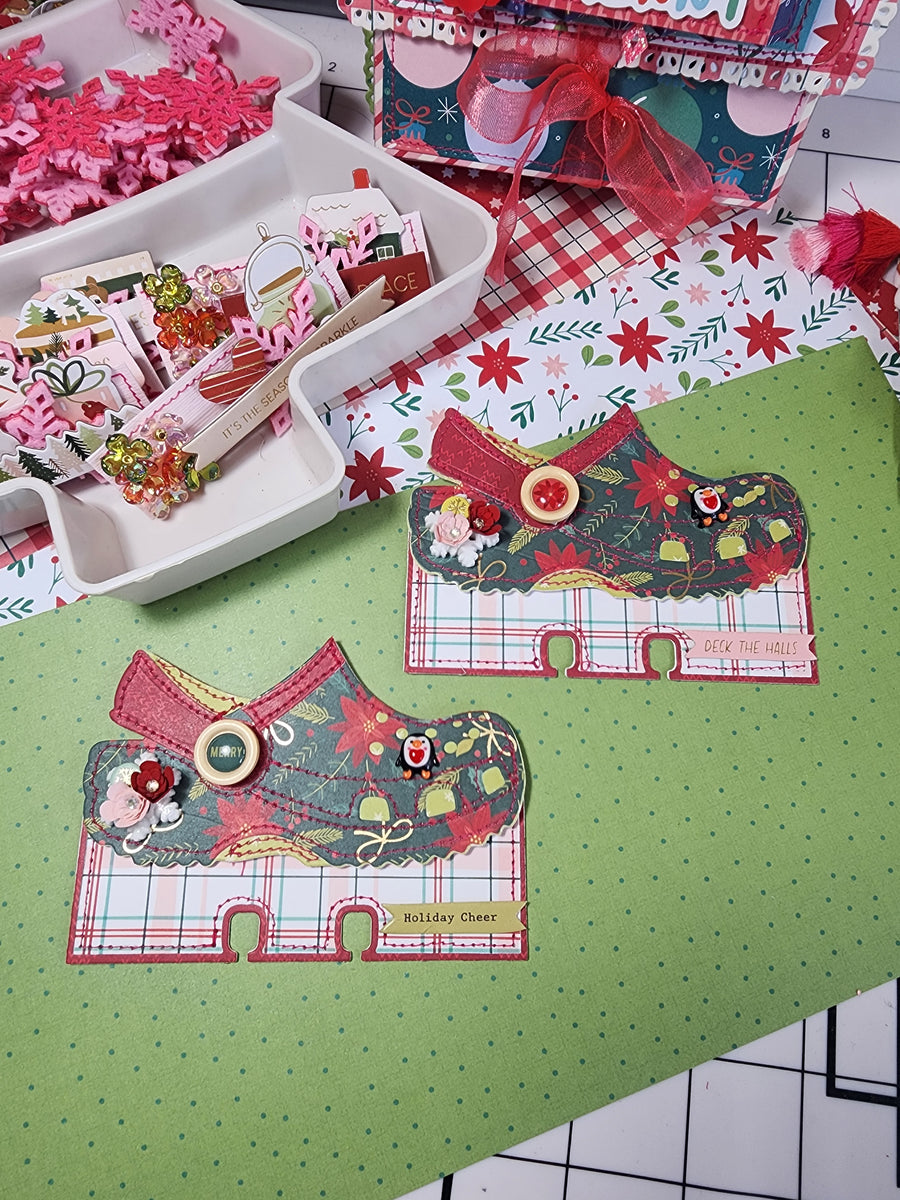 Croc Shoe Memorydex Card| Scrap Diva Designs