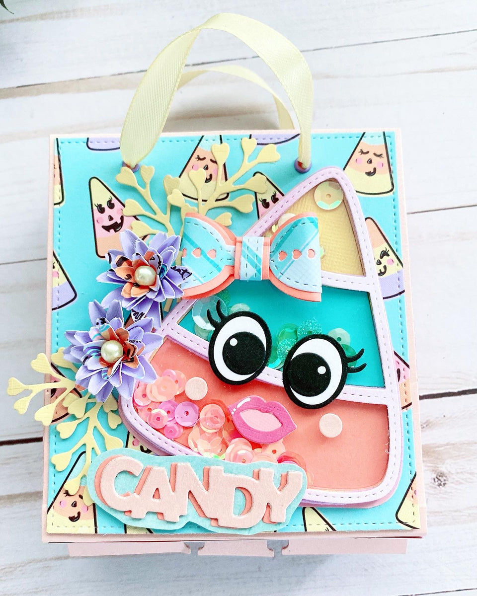 Candy Corn Mini Album| Scrap Diva Designs