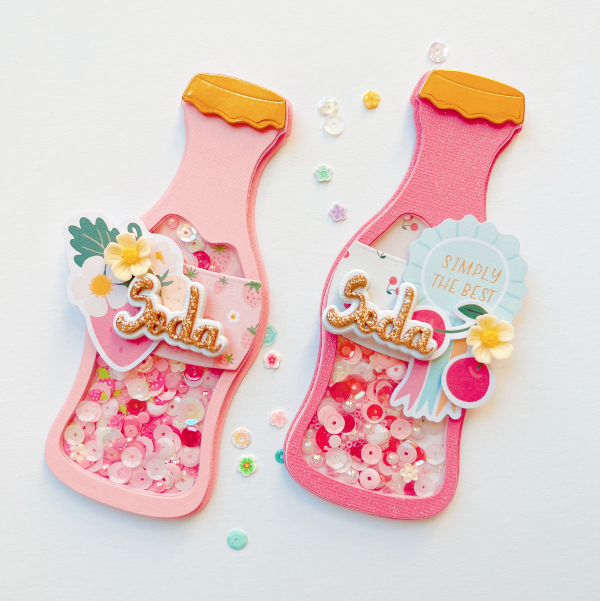 Soda Bottle Shaker| Scrap Diva Designs