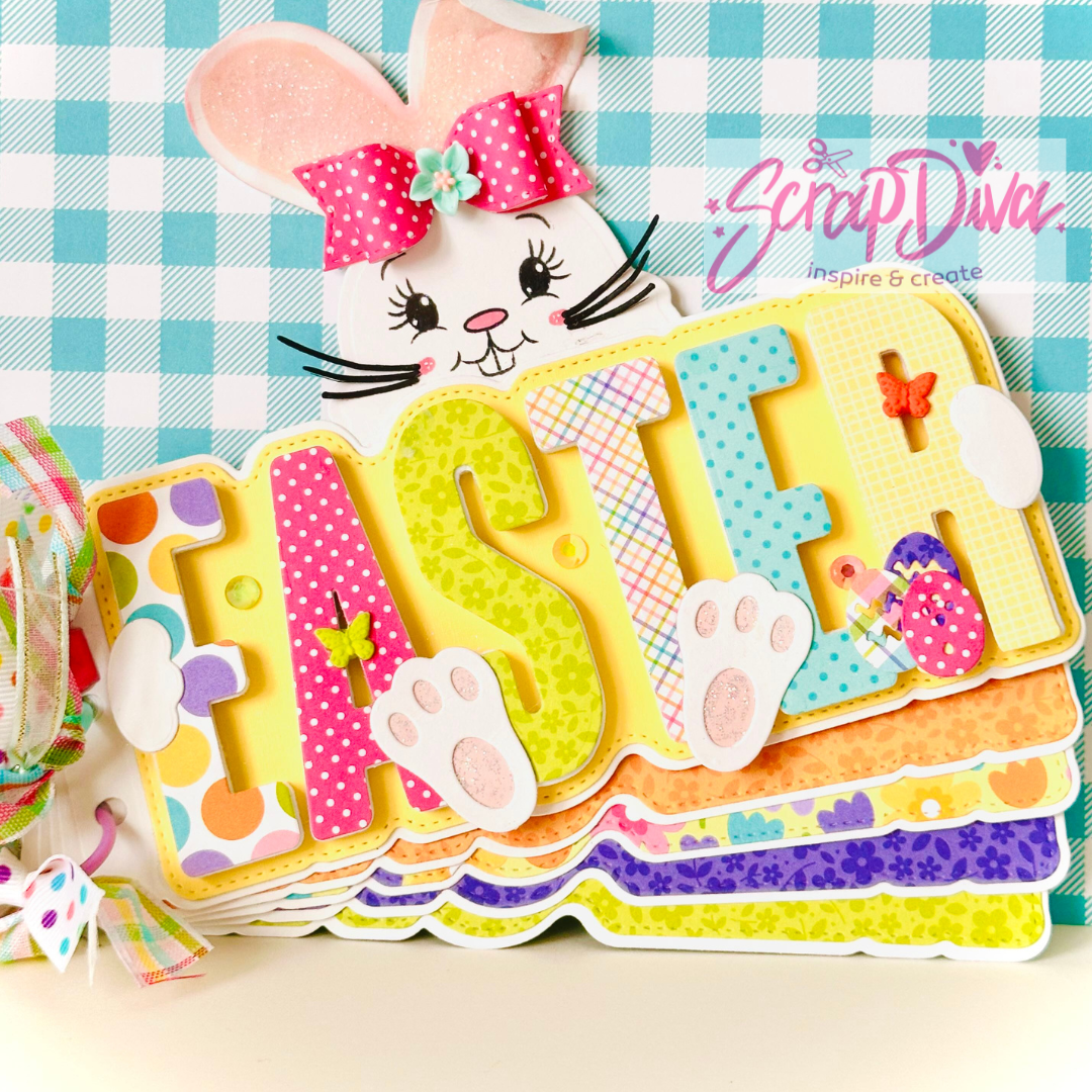 Easter Mini Album| Scrap Diva Designs