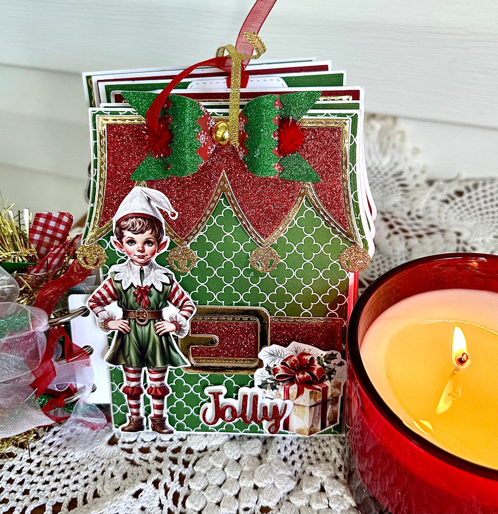 Elf Mini Album| Scrap Diva Designs
