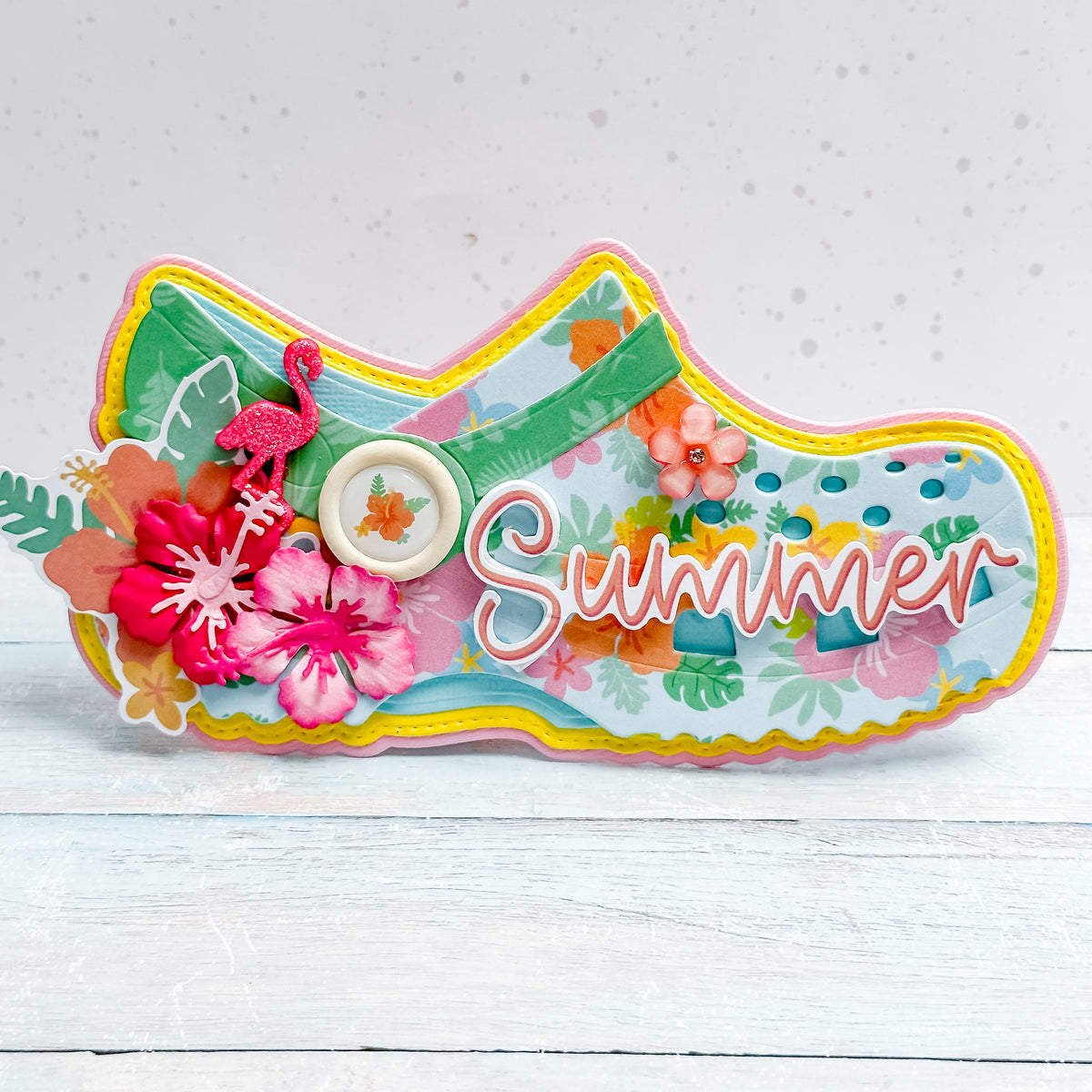 Croc Shoe Mini Album| Scrap Diva Designs