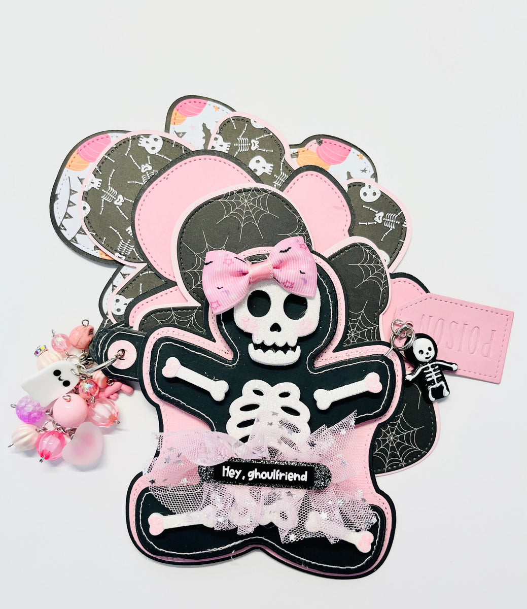 Skeleton Mini Album| Scrap Diva Designs