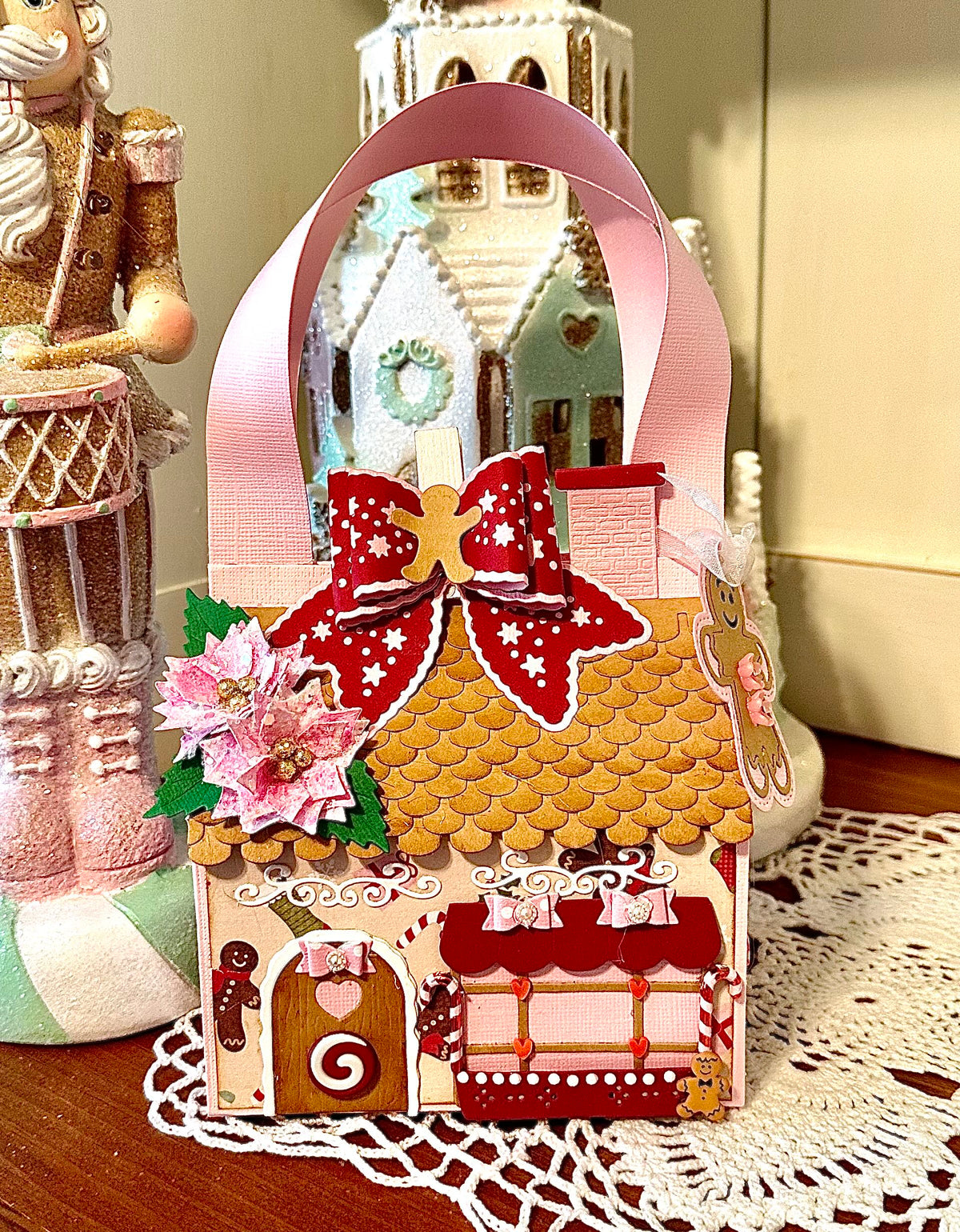 Gingerbread Purse Gift Box| Scrap Diva Designs