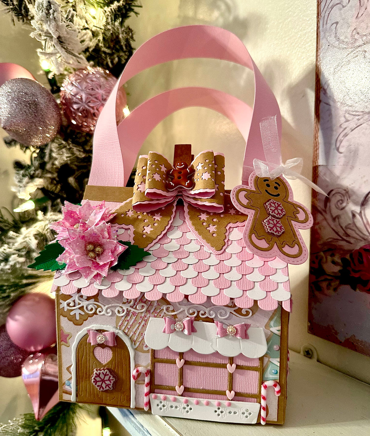 Gingerbread Purse Gift Box| Scrap Diva Designs