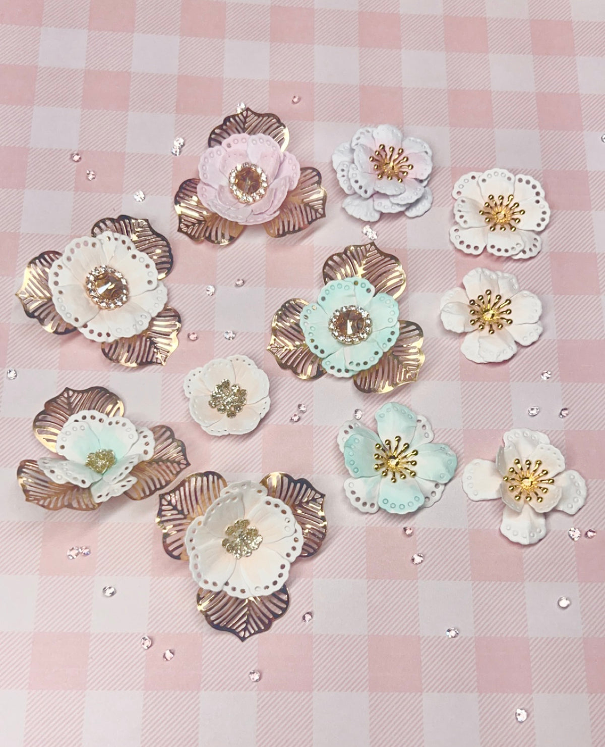 Shabby Chic Flowers| Scrap Diva Designs