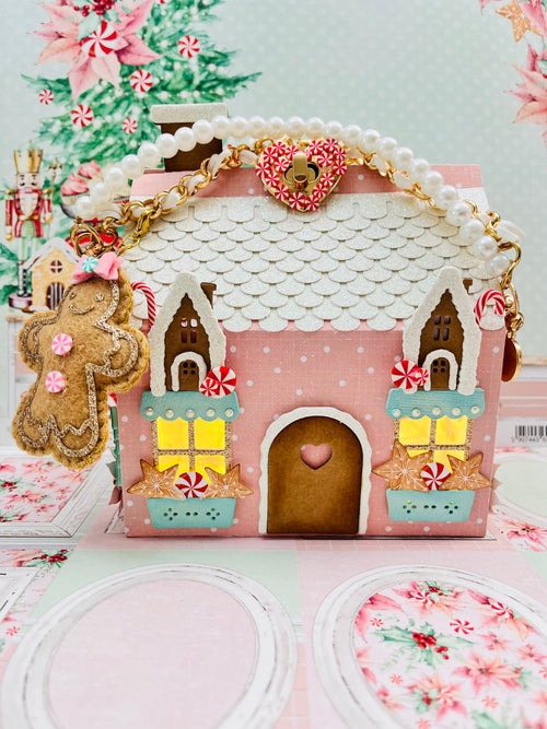 Gingerbread Purse Gift Box| Scrap Diva Designs