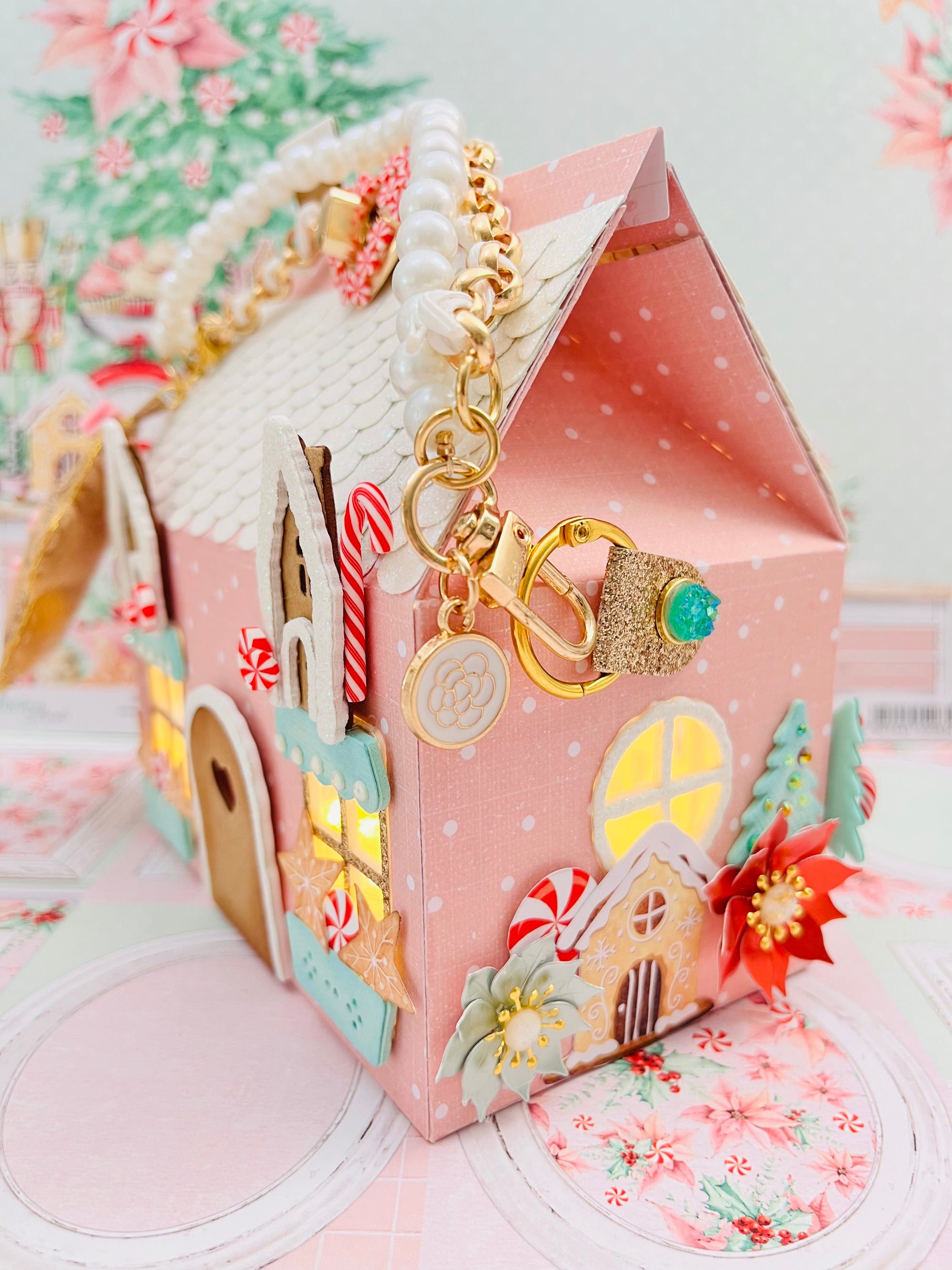 Gingerbread Purse Gift Box| Scrap Diva Designs