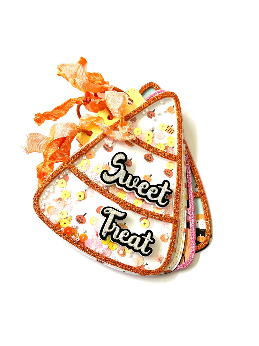 Candy Corn Mini Album| Scrap Diva Designs