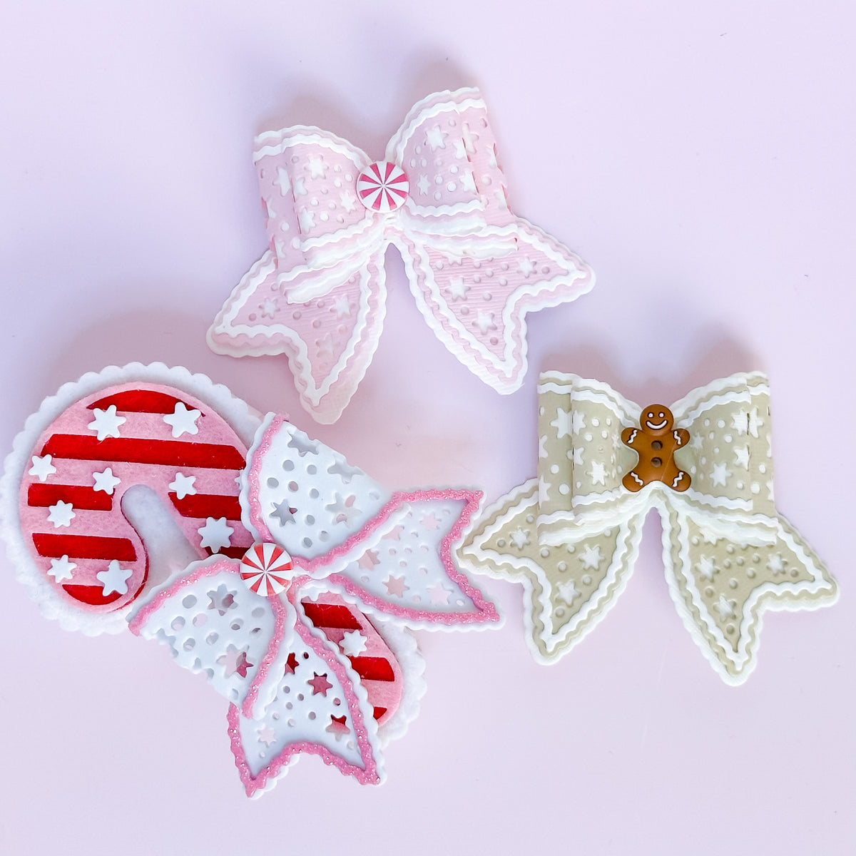 Gingerbread Bow Set| Scrap Diva Designs