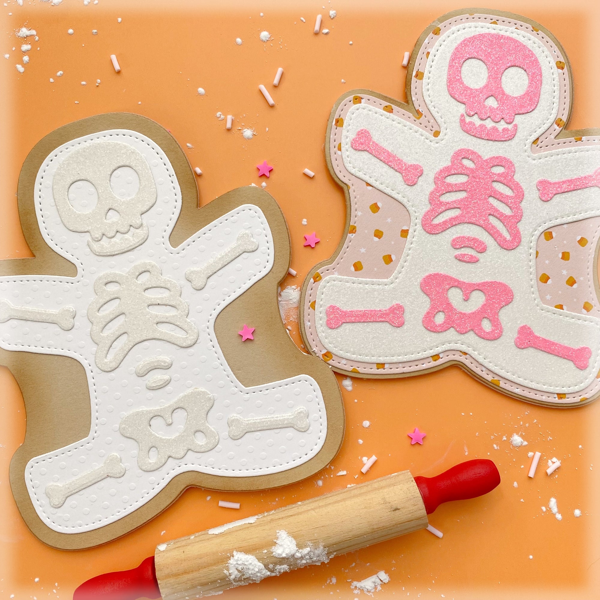 Skeleton Mini Album| Scrap Diva Designs