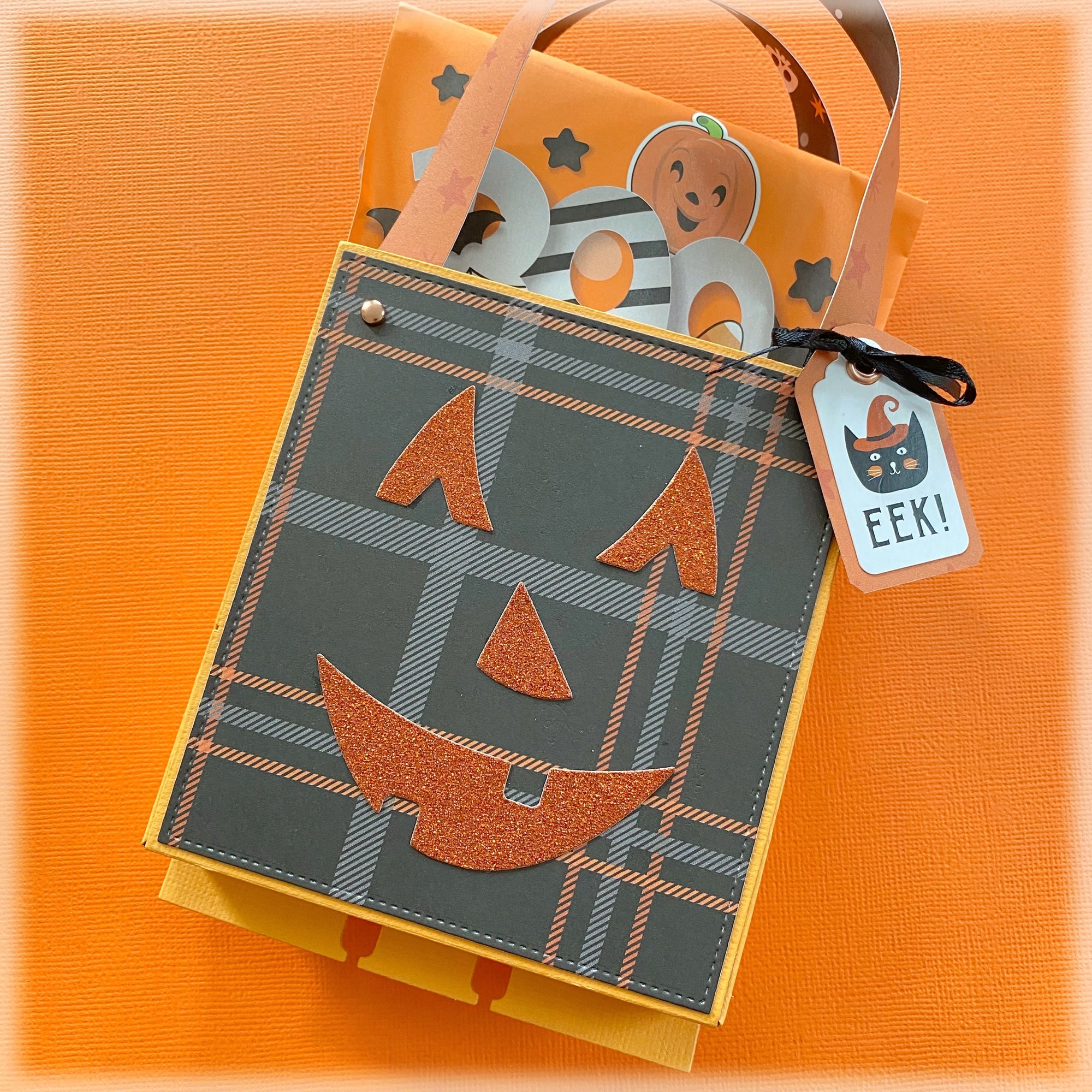 Trick or Treat Memorydex Bag| Scrap Diva Designs