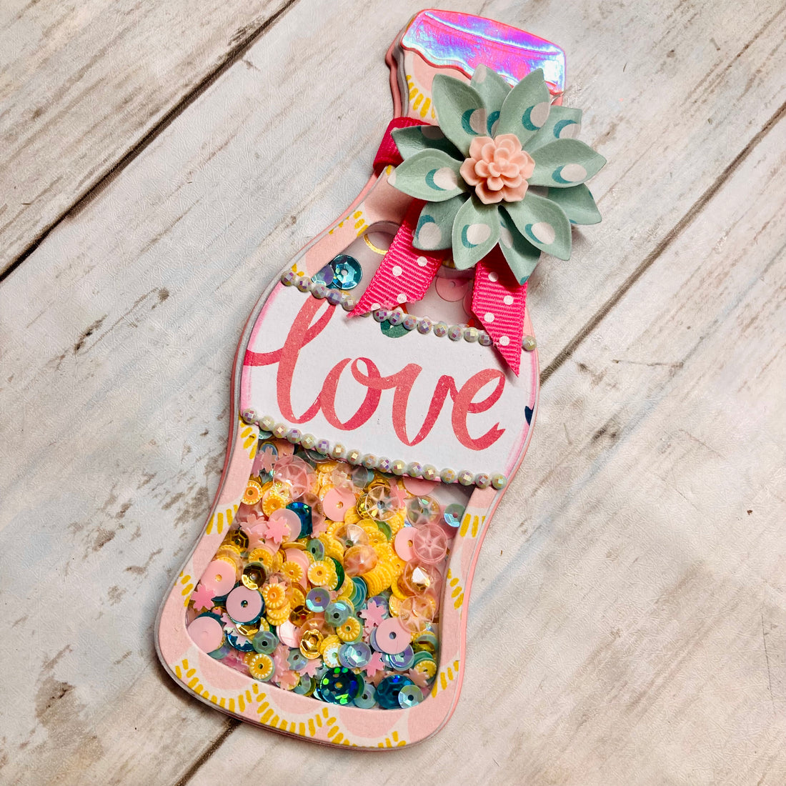 Soda Bottle Shaker| Scrap Diva Designs