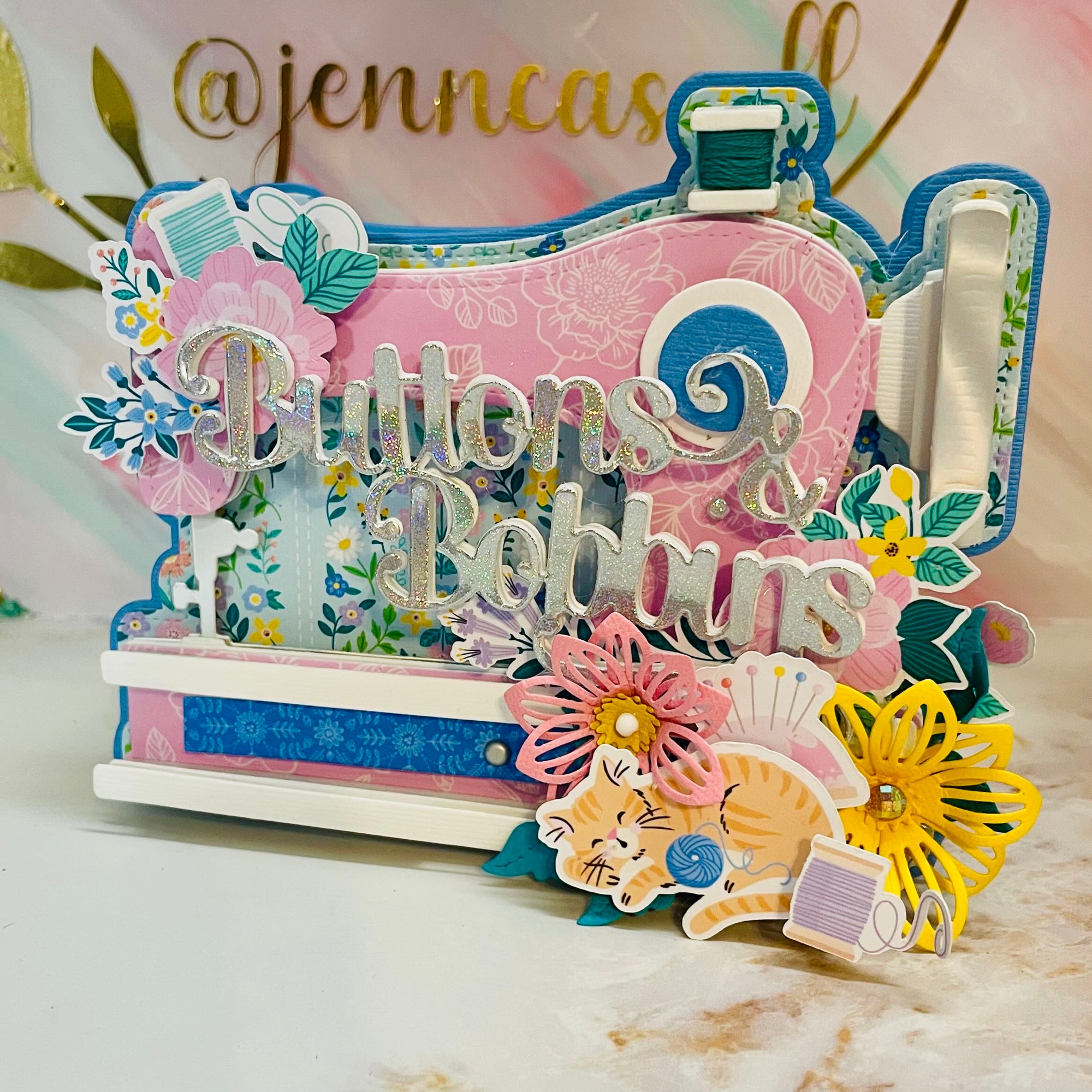 Sewing Mini Album| Scrap Diva Designs
