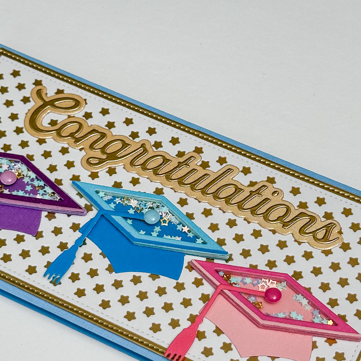 Graduation Cap Shaker| Scrap Diva Designs