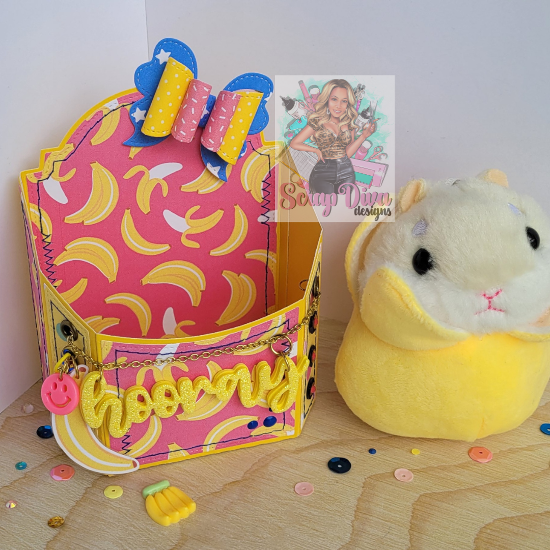 3D Gift Box| Scrap Diva Designs