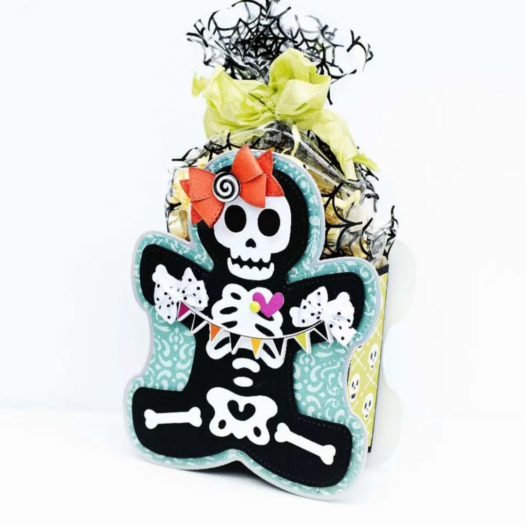 Skeleton Mini Album| Scrap Diva Designs