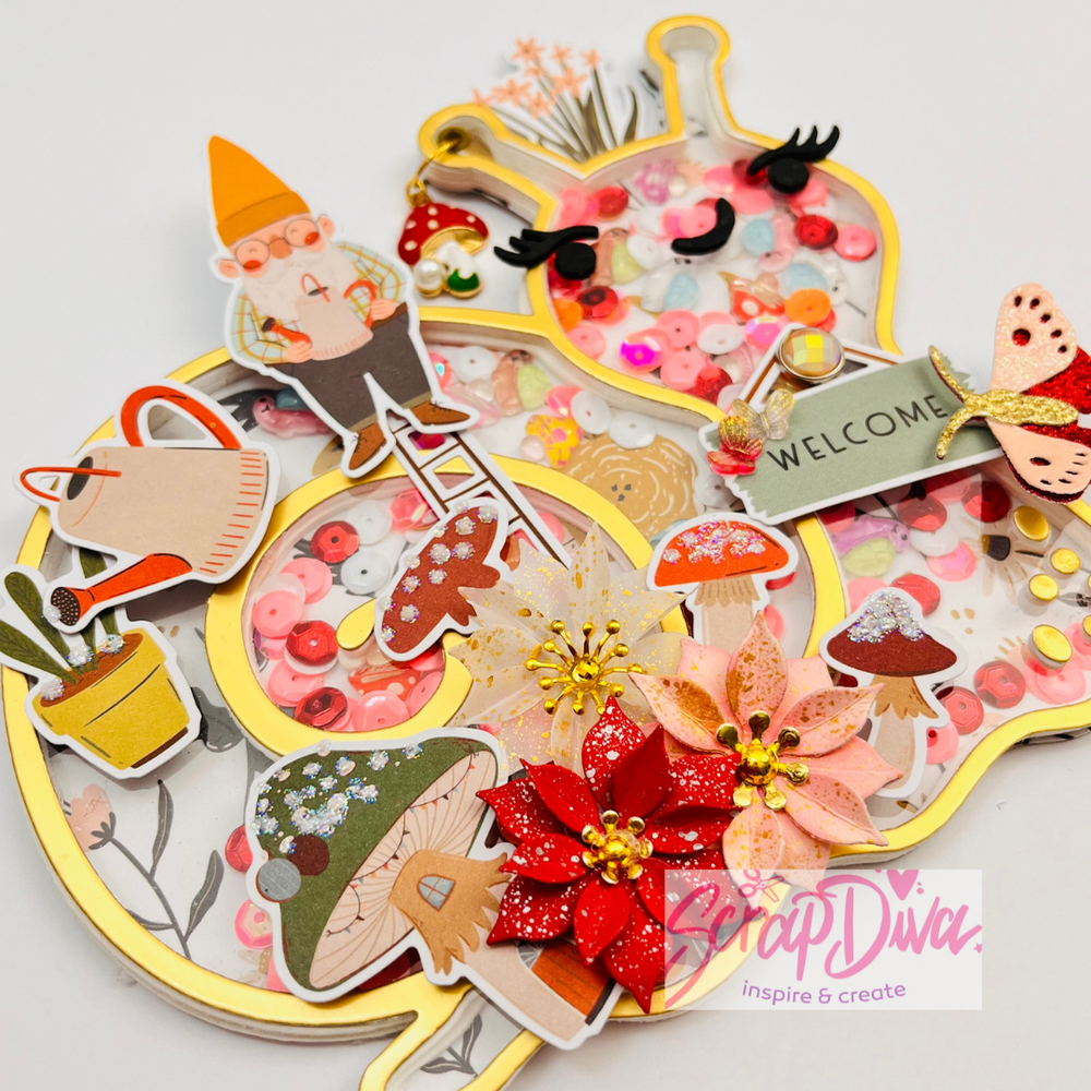 Snail Mini Album| Scrap Diva Designs