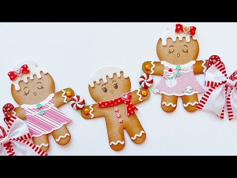 Gingerbread Garland| Scrap Diva Designs