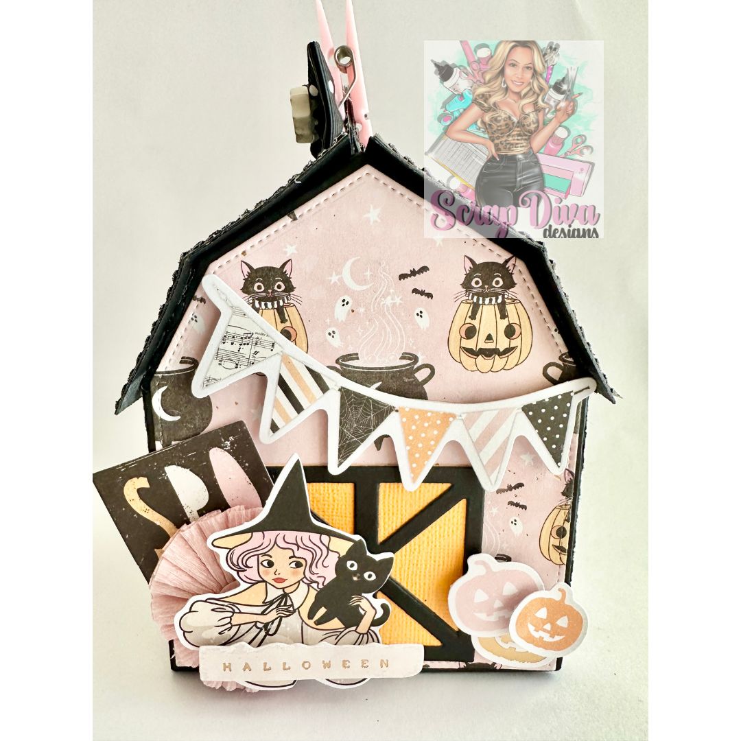 3D Barn Gift Box| Scrap Diva Designs