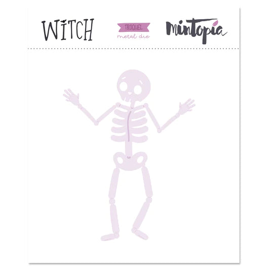 Mintopia Witch Skeleton| Scrap Diva Designs