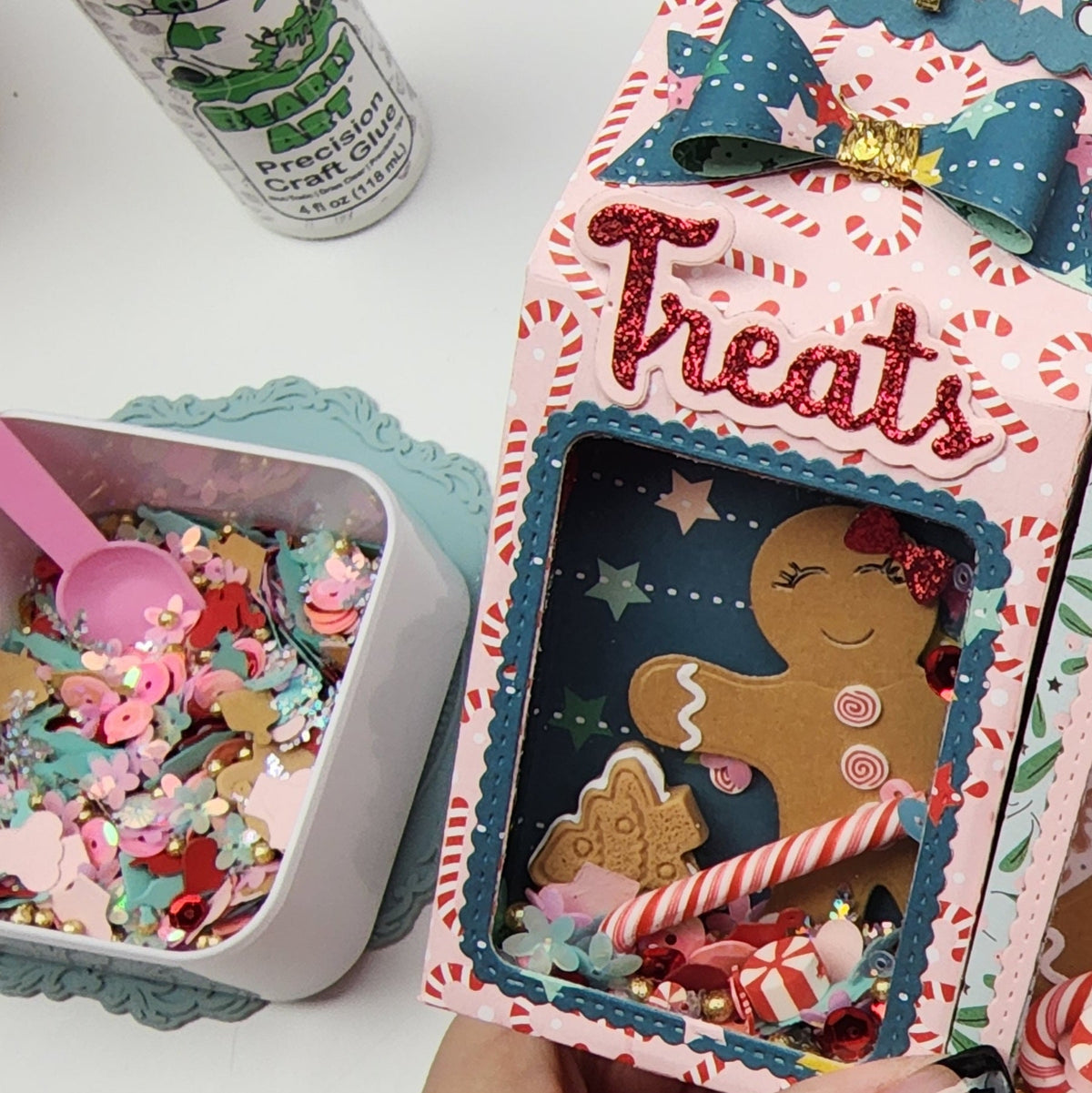 Gingerbread Stamp & Die set| Scrap Diva Designs