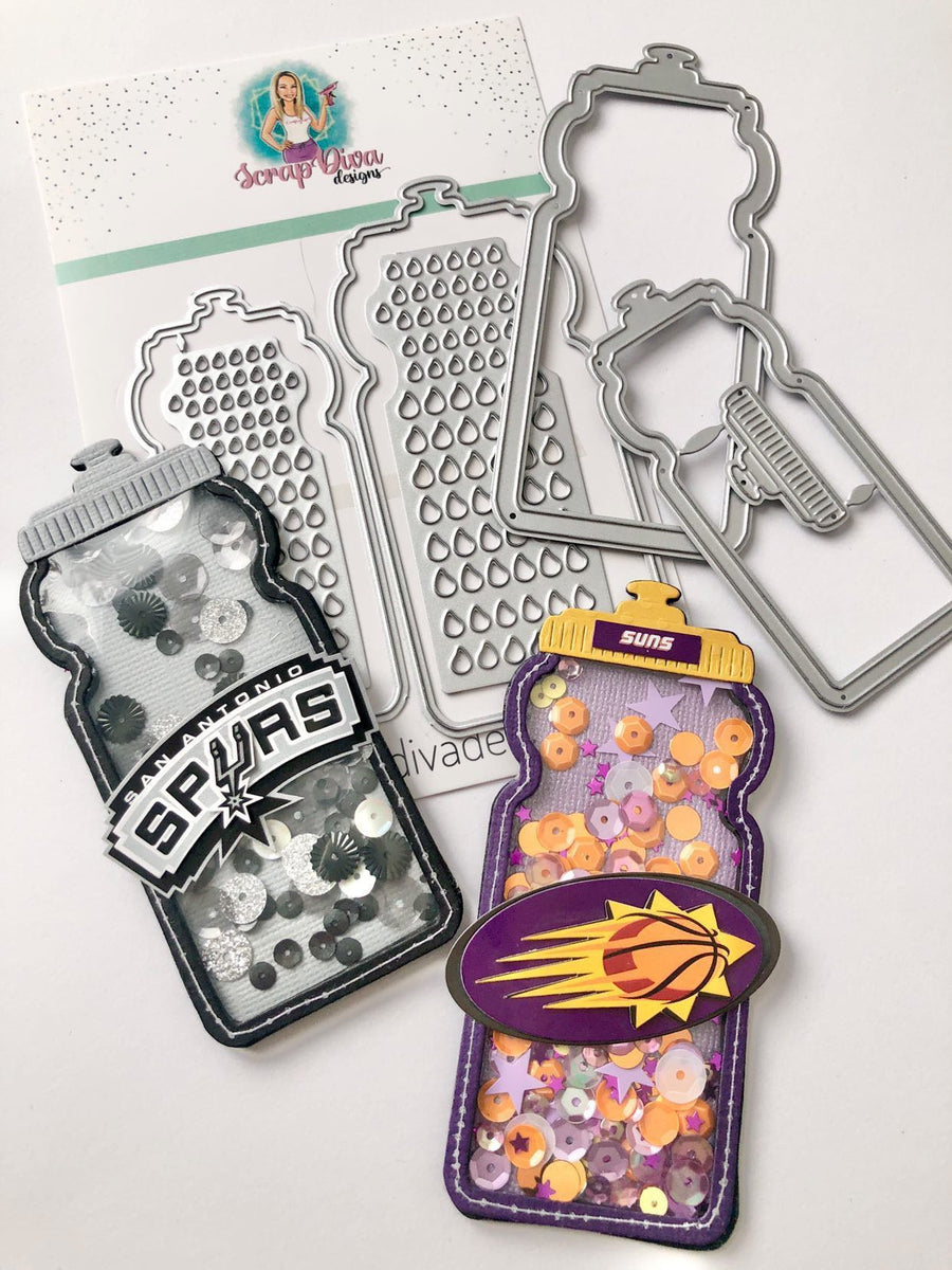 Water Bottle Shaker| Scrap Diva Designs