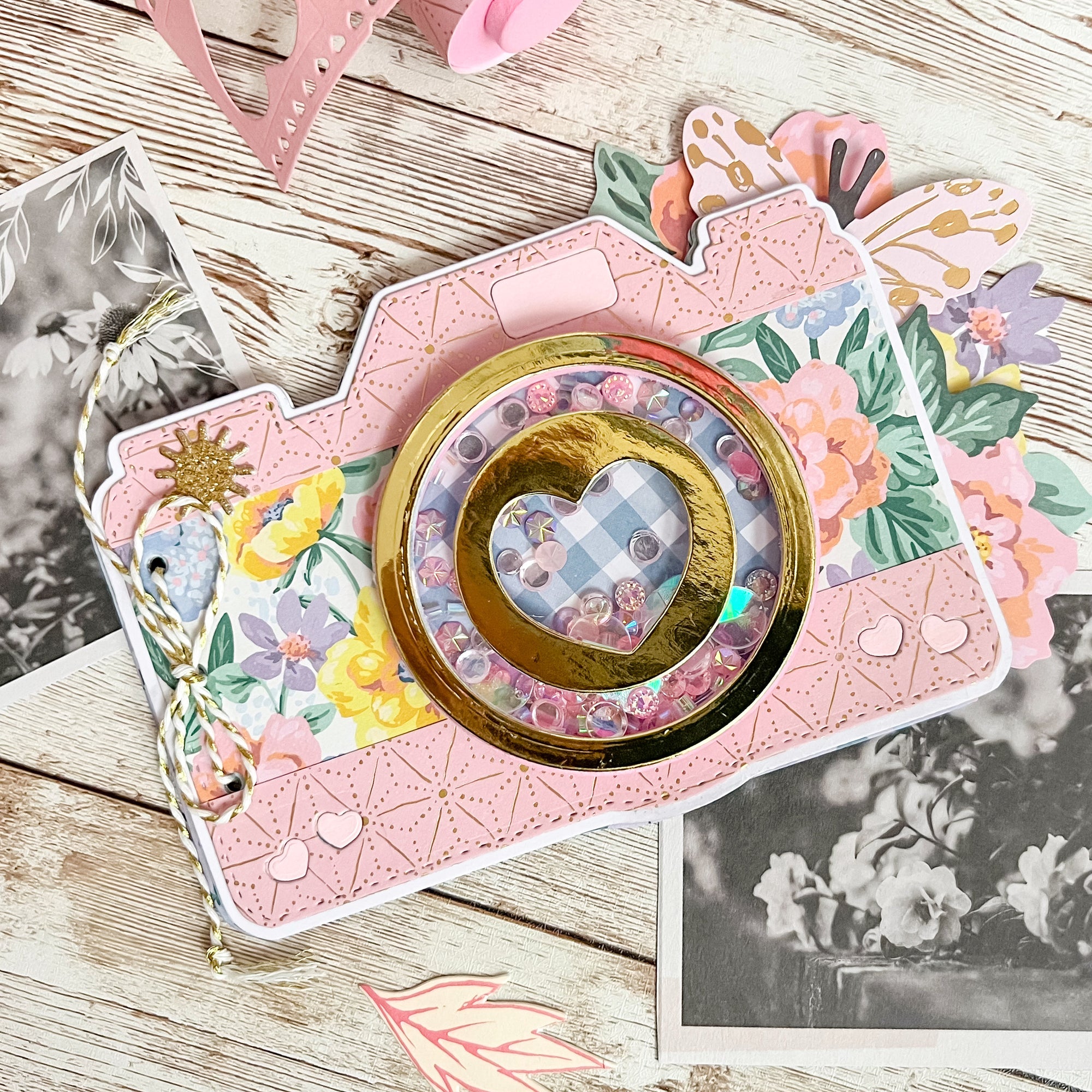 Camera Mini Album| Scrap Diva Designs