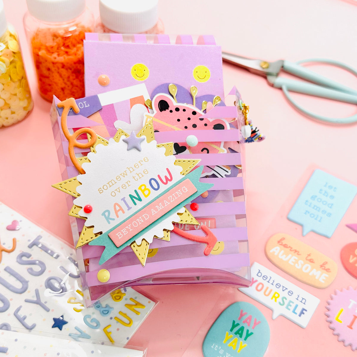 French Fry Box| Scrap Diva Designs