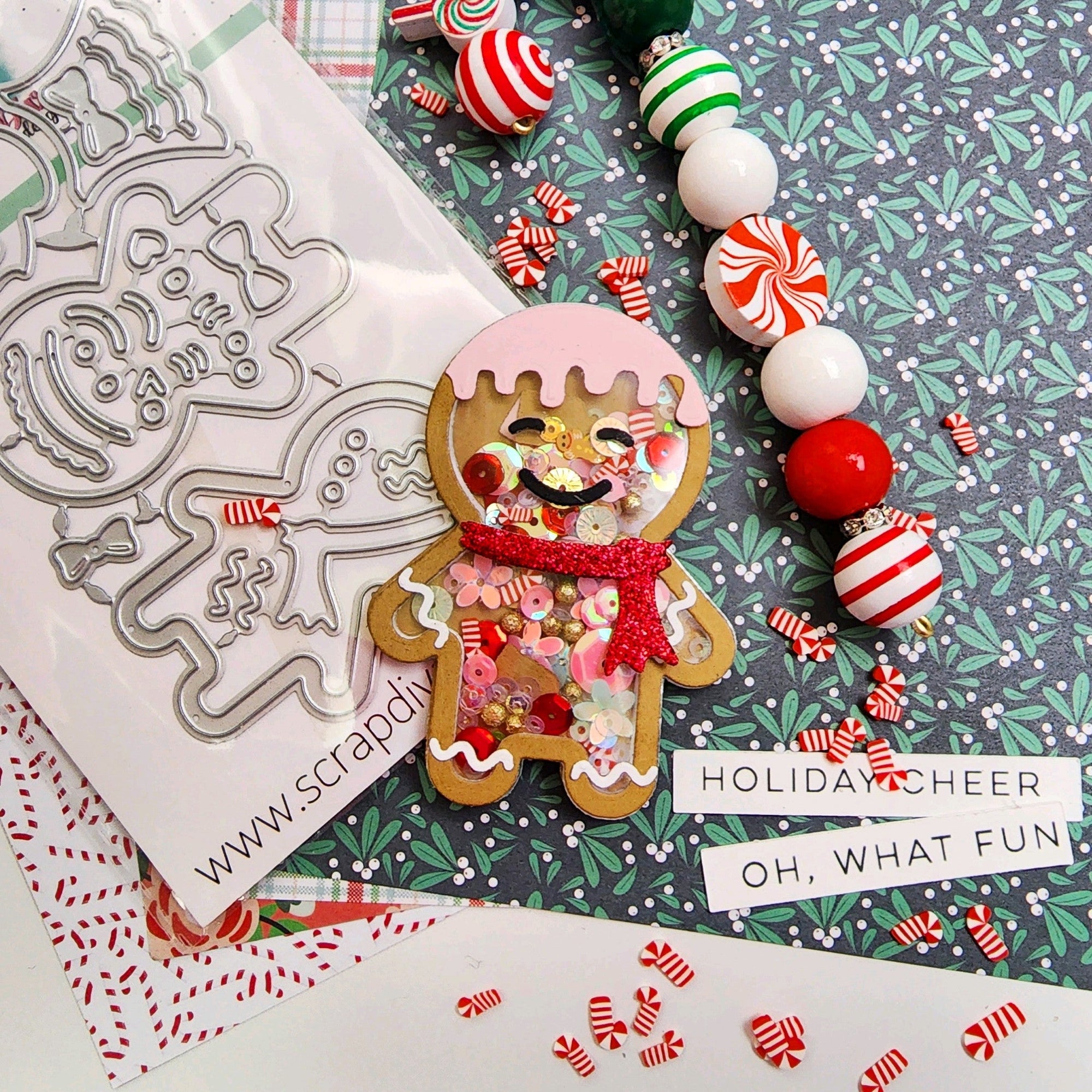 Mini Gingerbread Dolls| Scrap Diva Designs