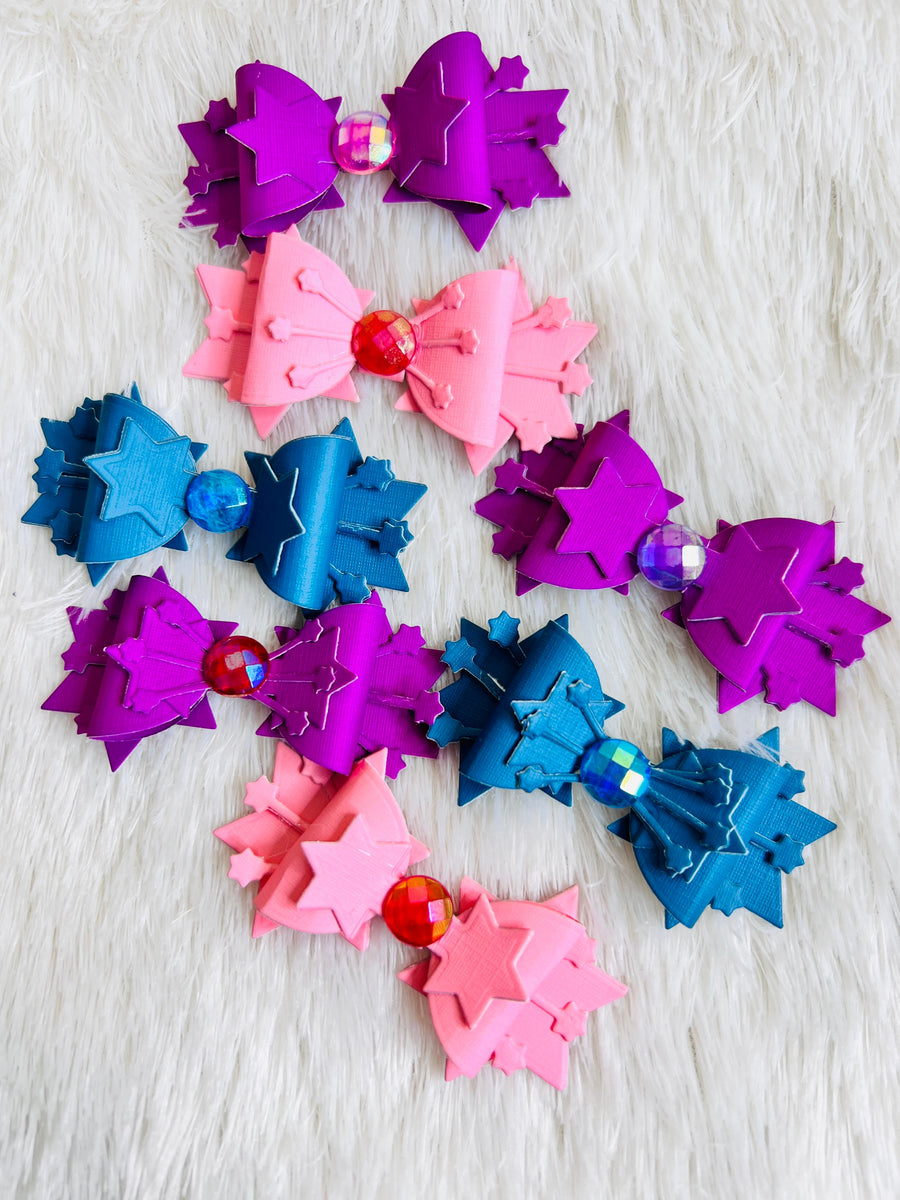 Star Bow Set| Scrap Diva Designs