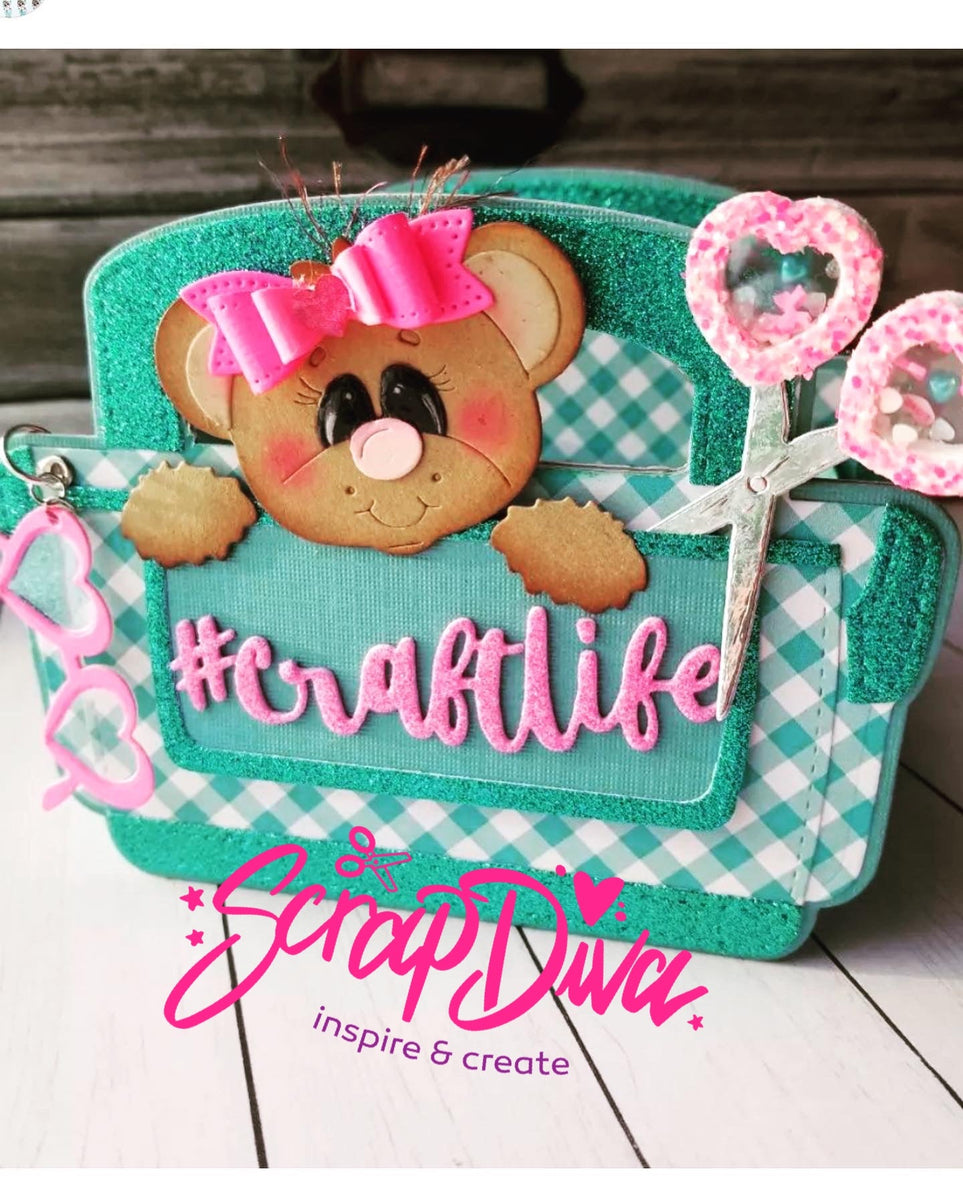 Craft Tote| Scrap Diva Designs