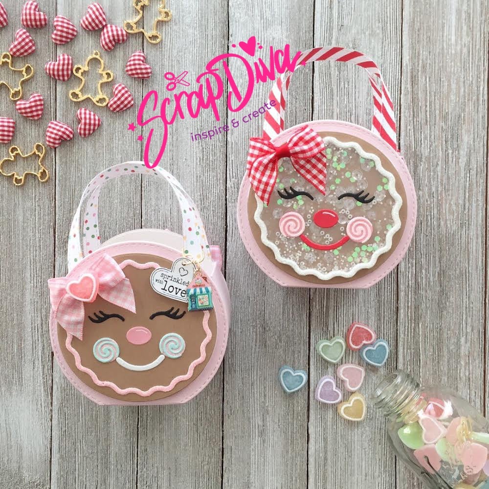 Gingerbread Girl Face| Scrap Diva Designs