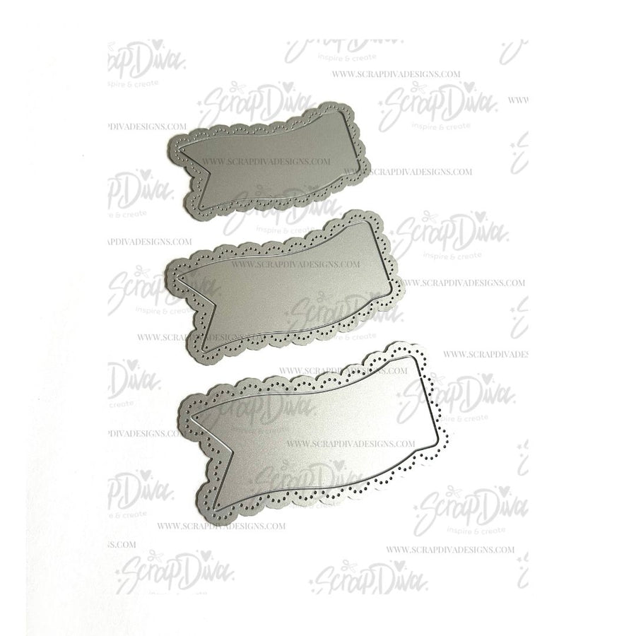 Wavy Tag Set| Scrap Diva Designs