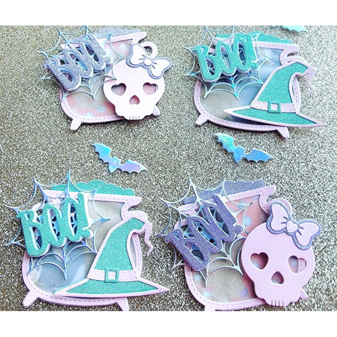 Cauldron Shaker Set| Scrap Diva Designs