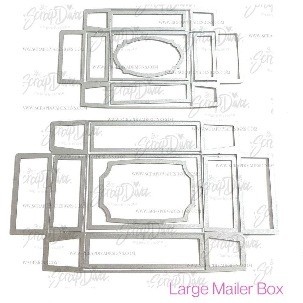 Large Mailer Box| Scrap Diva Designs