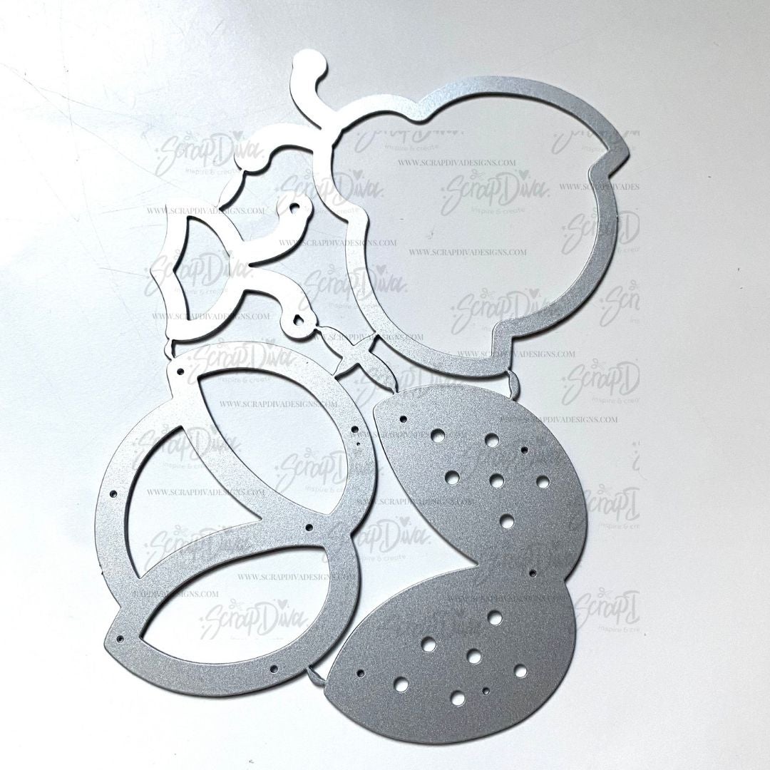 Ladybug Shaker| Scrap Diva Designs