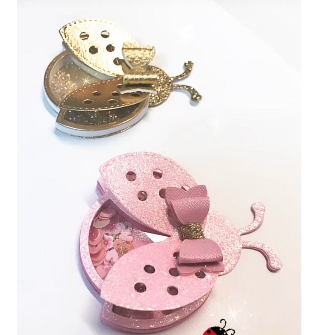Ladybug Shaker| Scrap Diva Designs