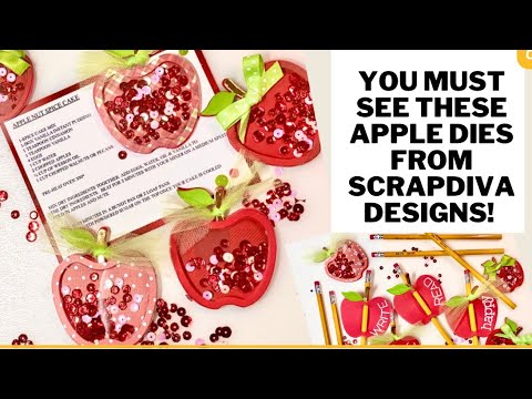 Apple Shaker Die Set| Scrap Diva Designs