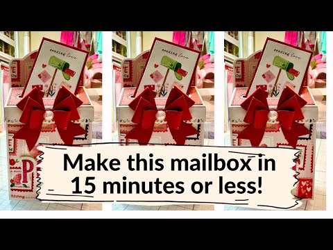 3D MailBox| Scrap Diva Designs