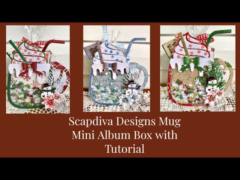 Mug Mini Album| Scrap Diva Designs