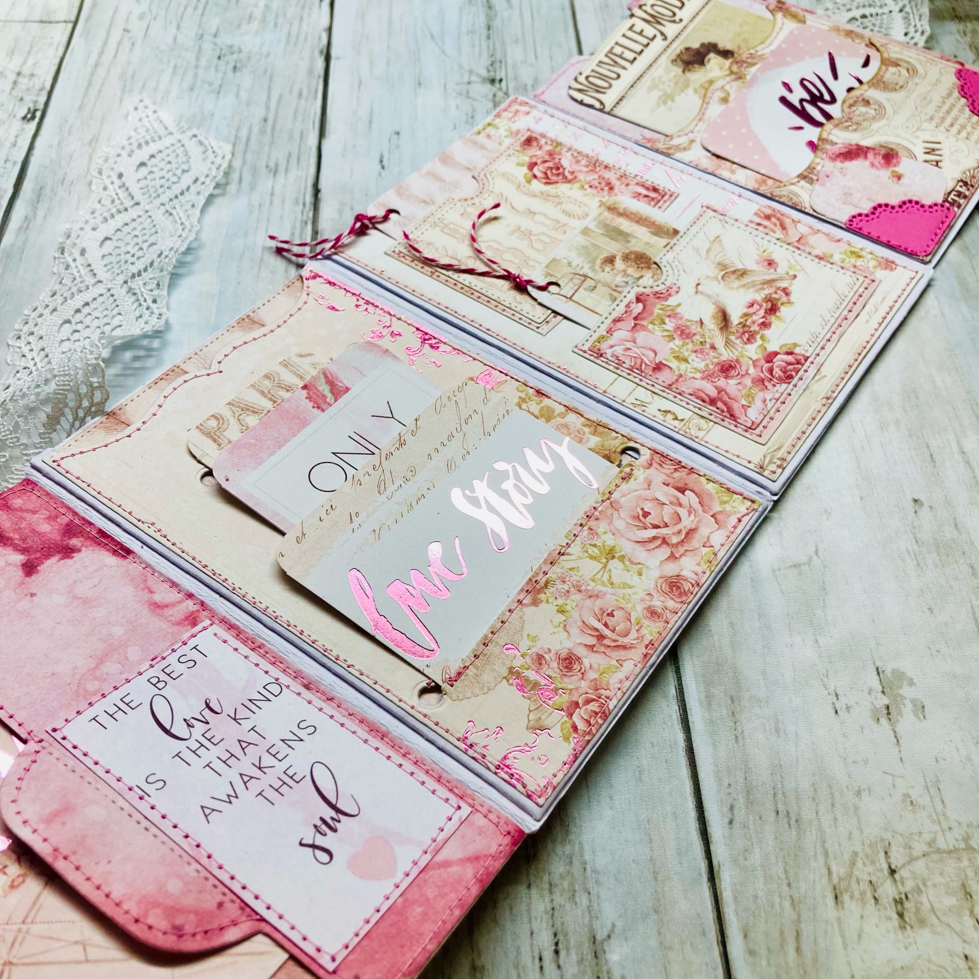 File Folder Mini Album| Scrap Diva Designs