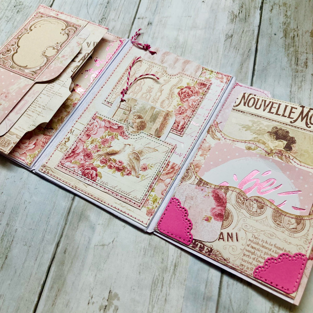 File Folder Mini Album| Scrap Diva Designs